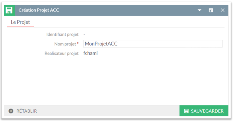 Présentation de l’interface — Documentation CASUN ACC 1.0.1